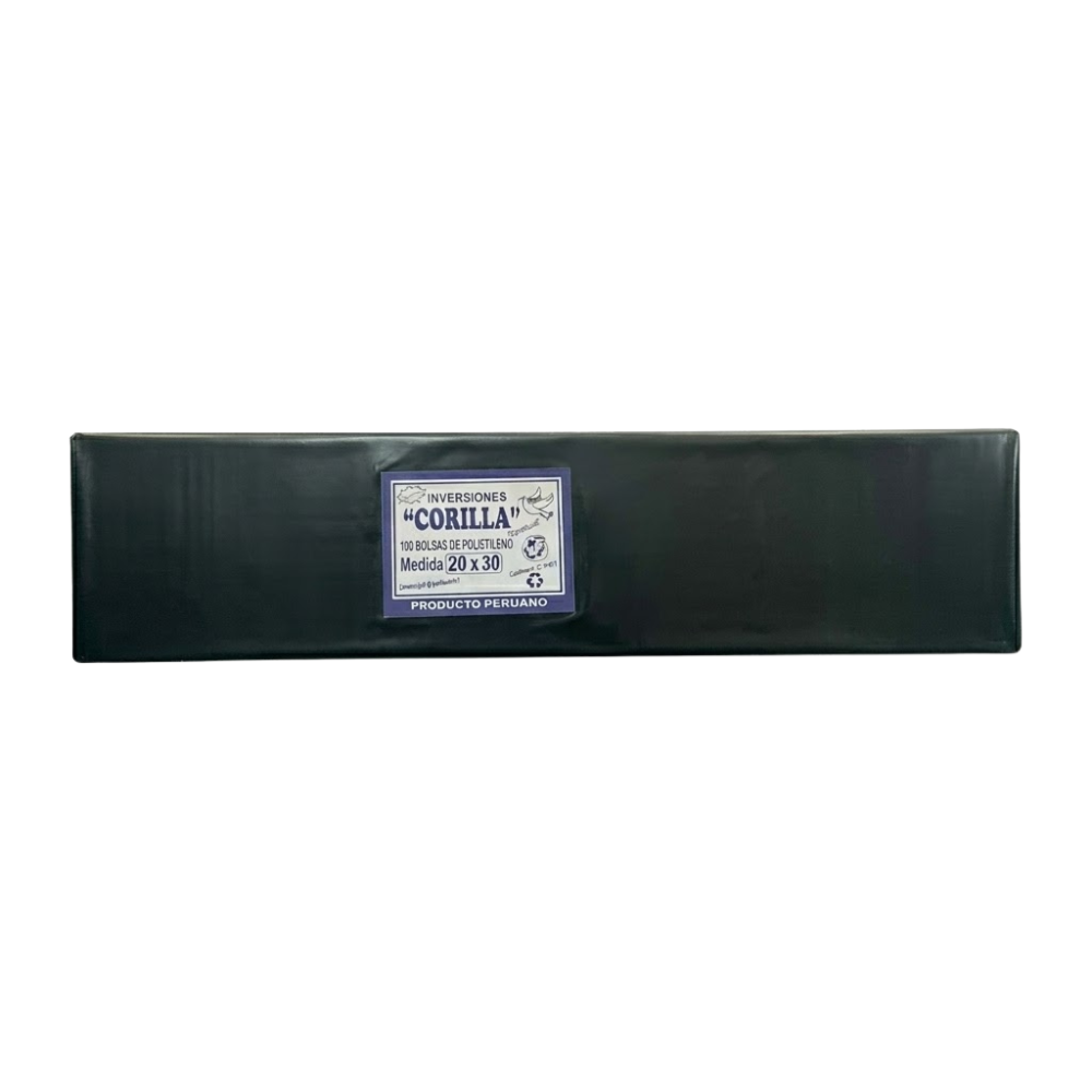 Bolsa Plástica para Basura Curilla 20x30 " Paquete 100un. – Plaza Multipack